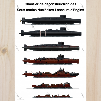 Chantier de déconstruction des snle - France - 800 Tonnes