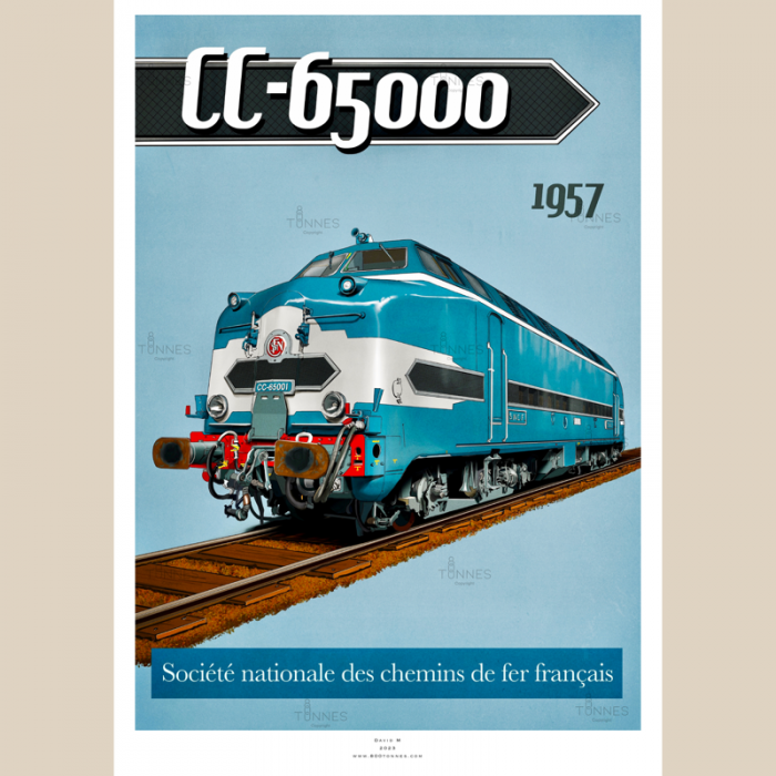 Locomotive cc 65000 - Trains - 800 Tonnes