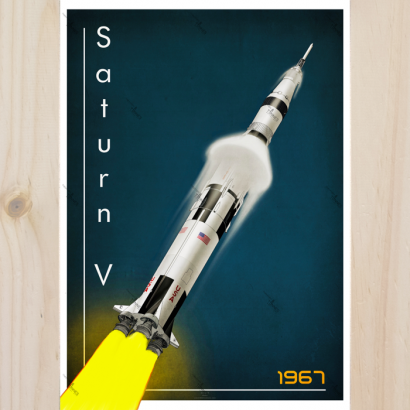 Saturn v rocket - Aéro & Spatial - 800 Tonnes